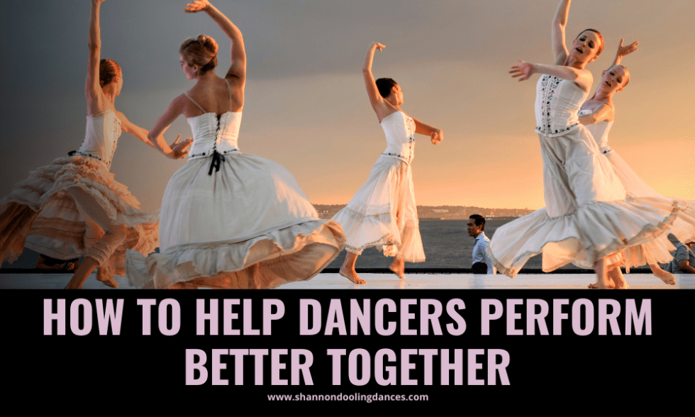 How to help dancers perform better together | Shannon Dooling Dances