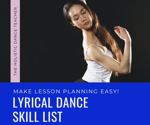 Lyrical Dance Technique Skill List | Shannon Dooling Dances